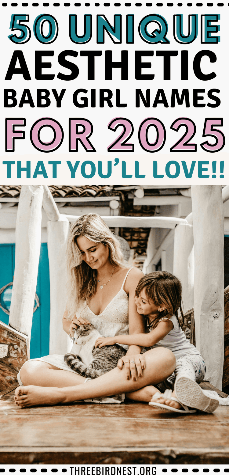 50 Aesthetic Baby Girl Names and Their Stories - This Little Nest
