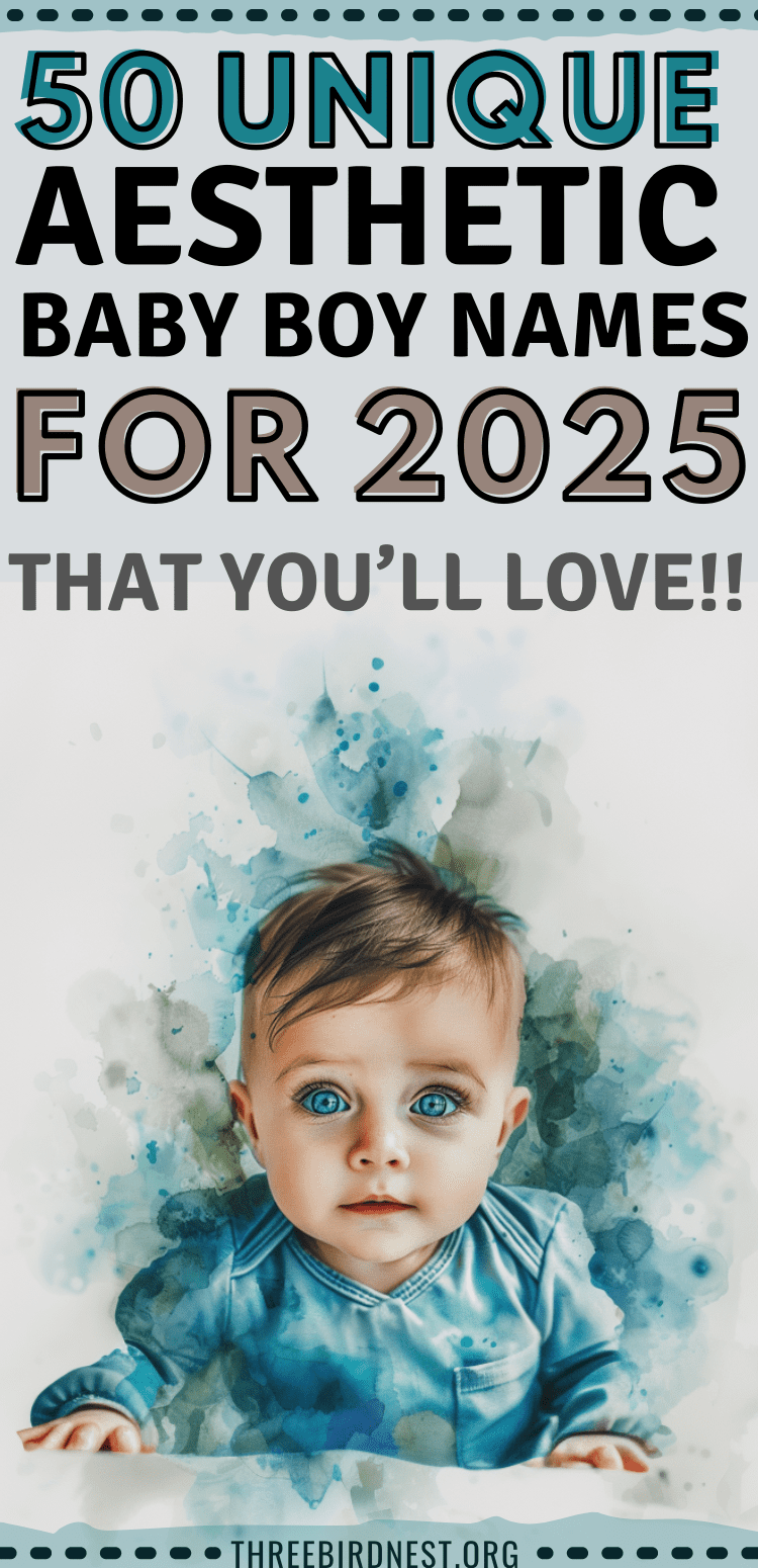Modern Aesthetic Boy Names: 50 Picks for a Contemporary Twist - This ...