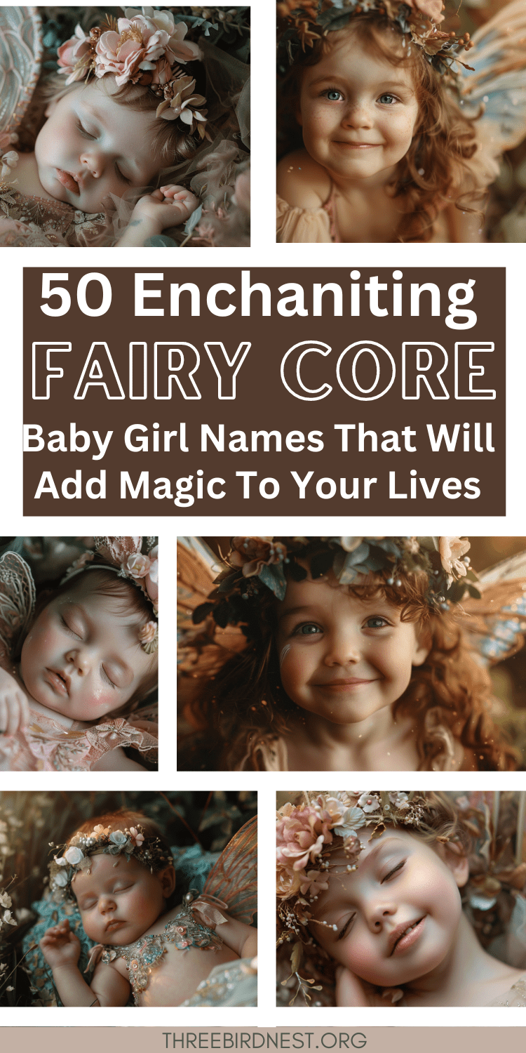 50 Enchanting Fairy Core Baby Girl Names for Your Little Sprite - This ...