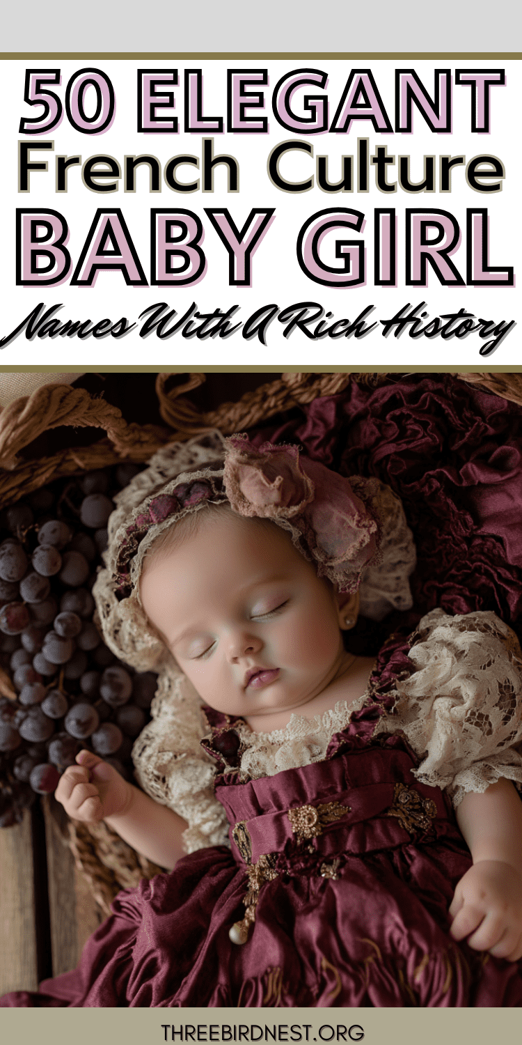 50 Elegant and Popular French Girl Names with Meanings - This Little Nest