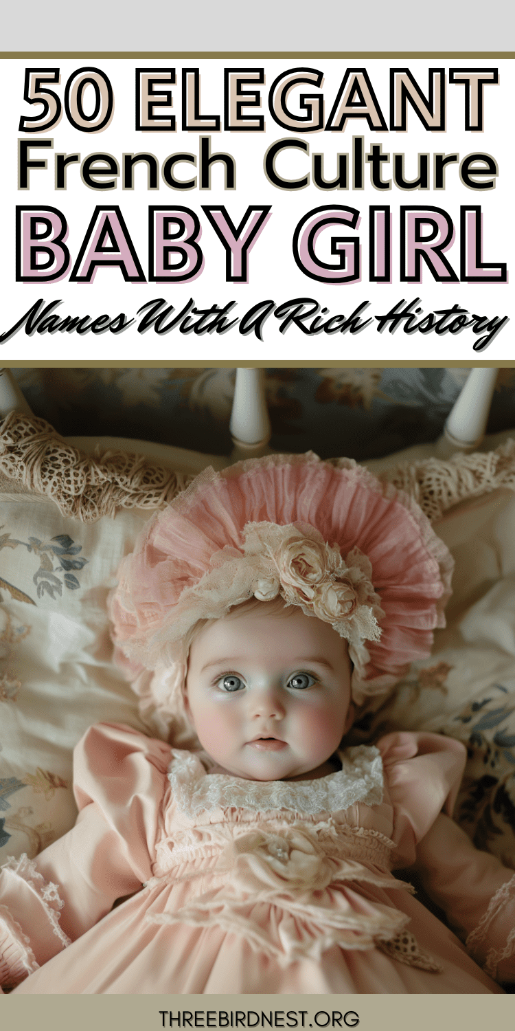 50 Elegant and Popular French Girl Names with Meanings - This Little Nest