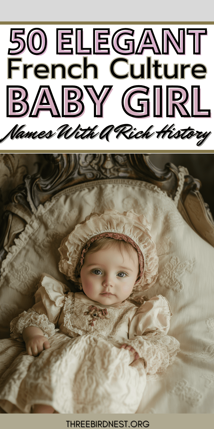 50 Elegant and Popular French Girl Names with Meanings - This Little Nest