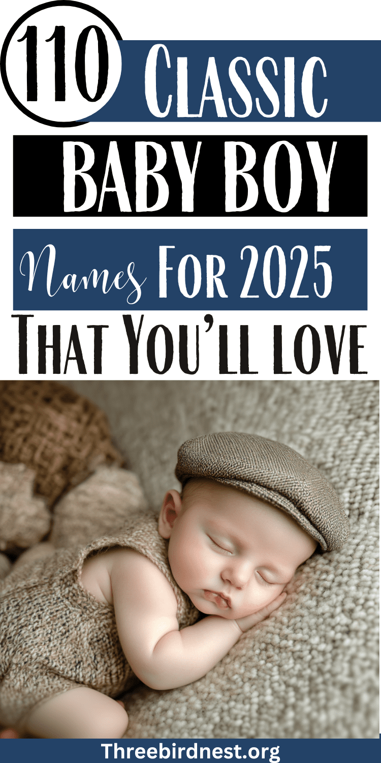 110 Classic Boy Names to Inspire Strength and Legacy - This Little Nest