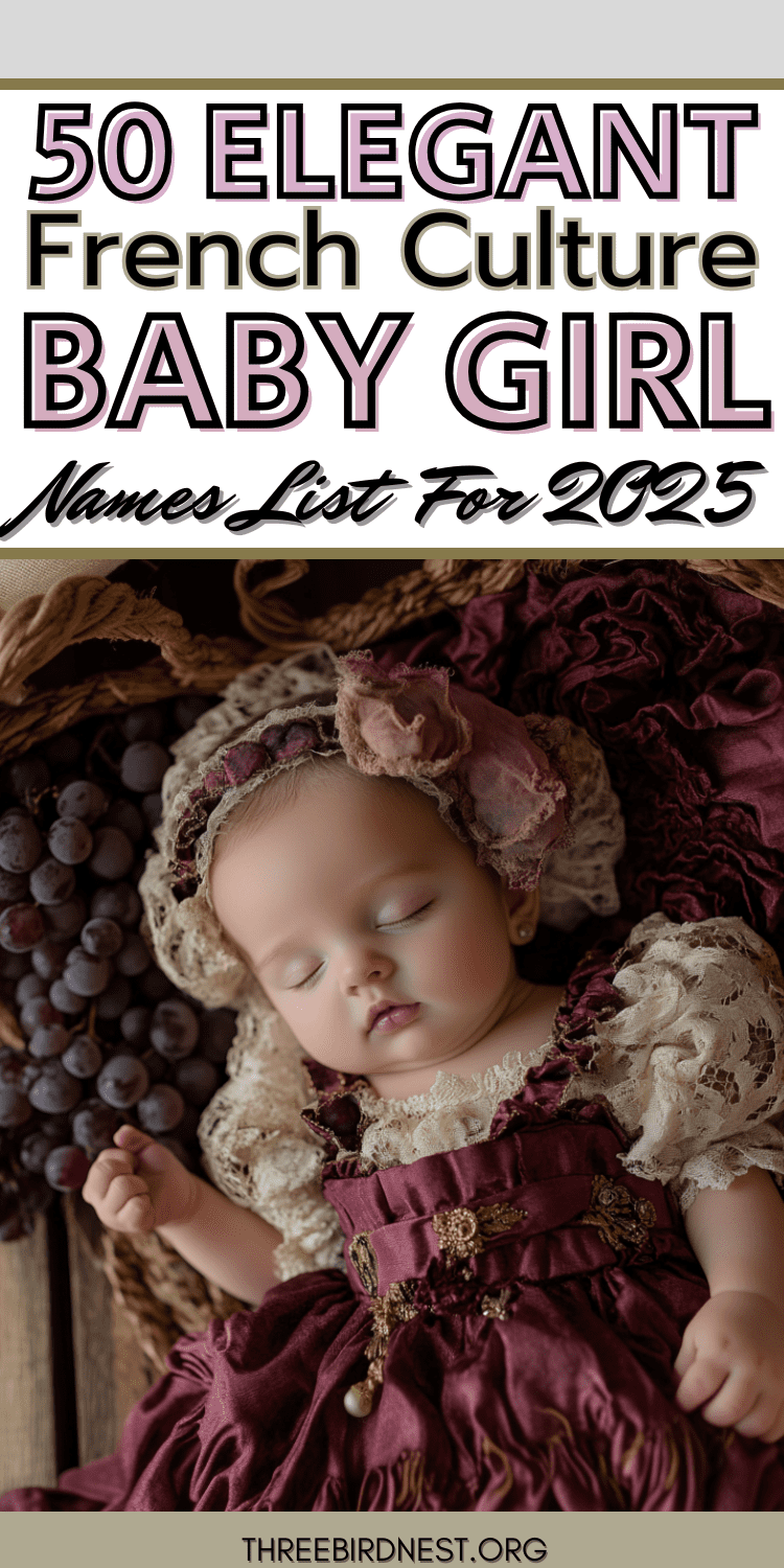 50 Elegant and Popular French Girl Names with Meanings - This Little Nest