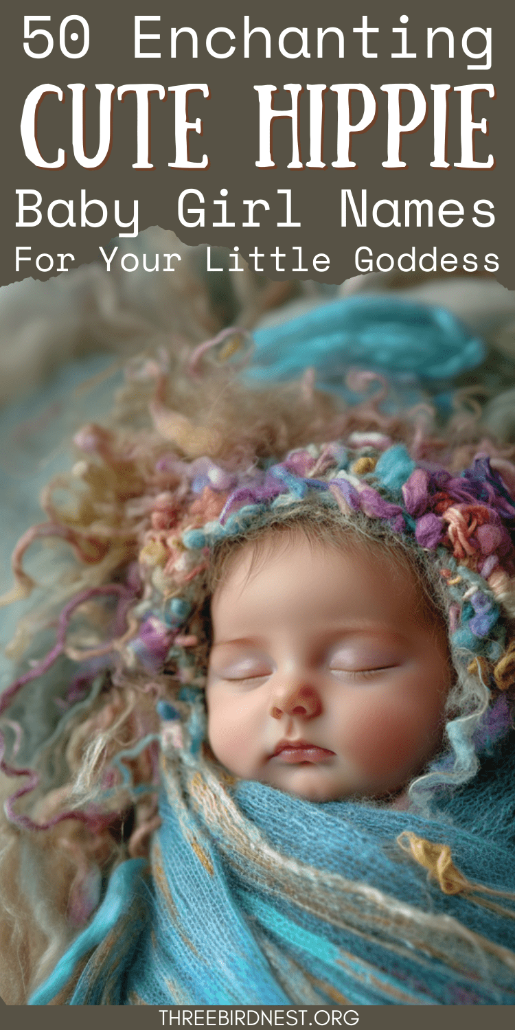 50 Enchanting Hippie Names for Your Little Earth Goddess - This Little Nest