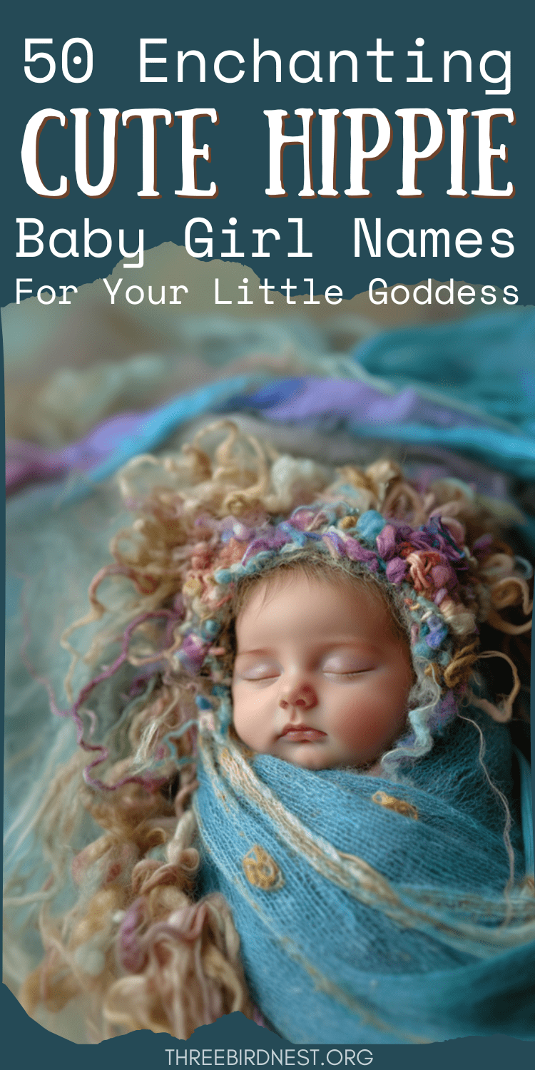 50 Enchanting Hippie Names for Your Little Earth Goddess - This Little Nest