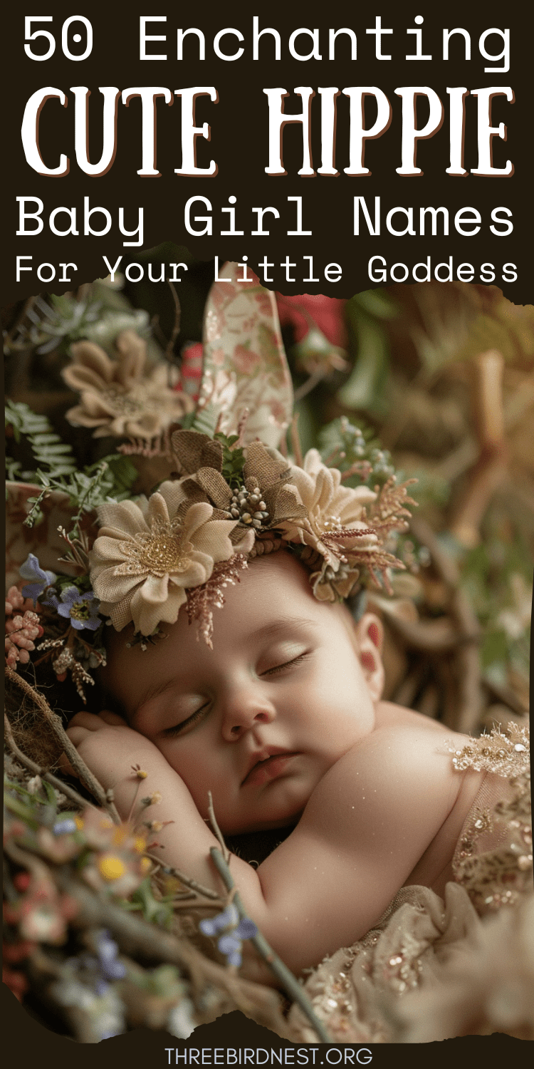50 Enchanting Hippie Names for Your Little Earth Goddess - This Little Nest