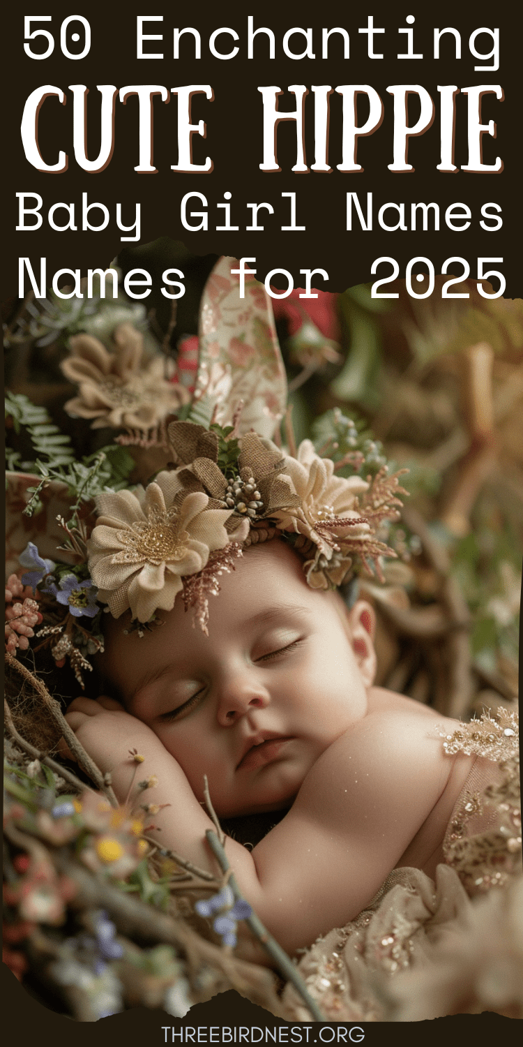 50 Enchanting Hippie Names for Your Little Earth Goddess - This Little Nest