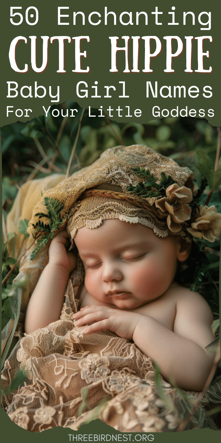 50 Enchanting Hippie Names for Your Little Earth Goddess - This Little Nest
