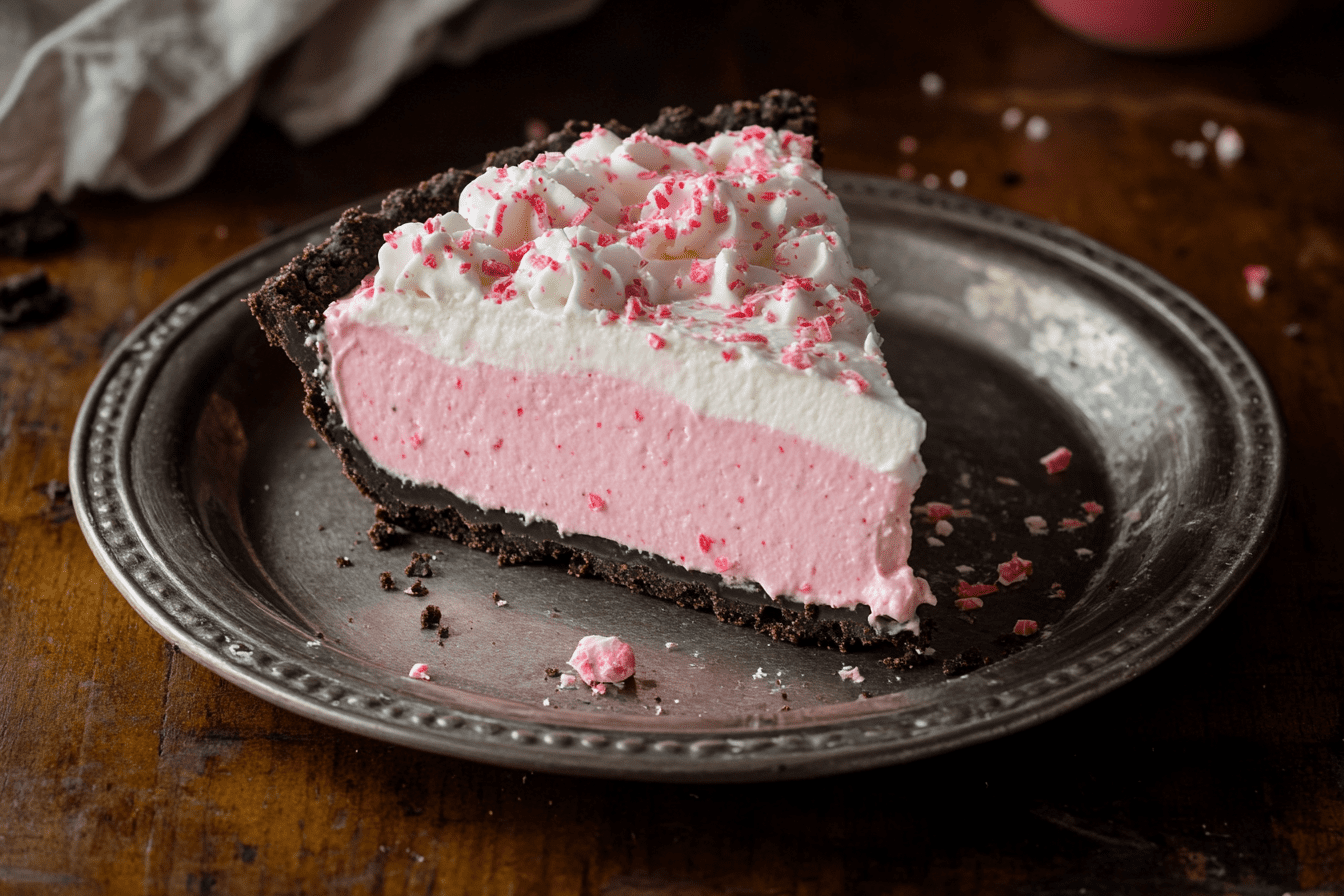 Minty Fresh Holiday Pie: Oreo Crust Meets Peppermint Cream - This ...