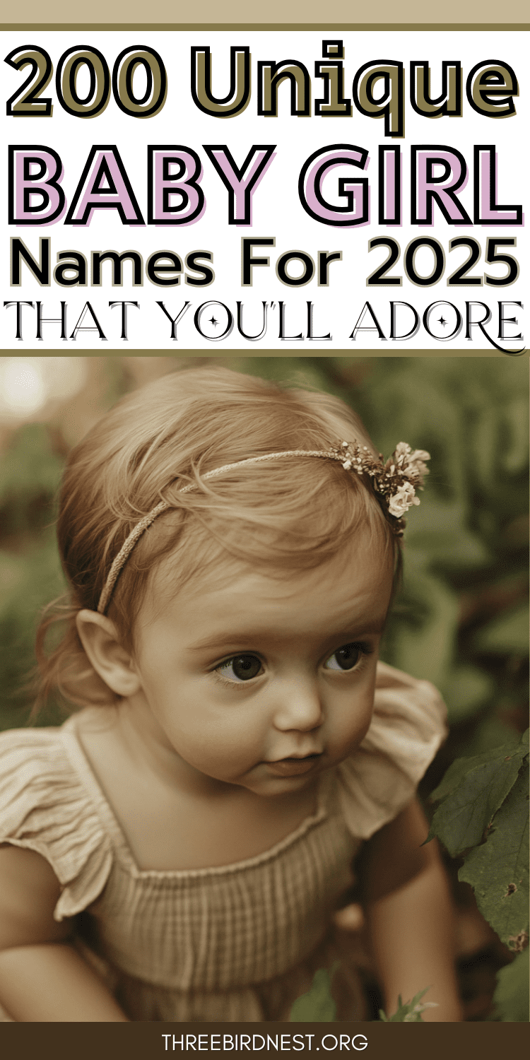 From Whimsy to Sophistication: 200 Stunning Girl Names - This Little Nest