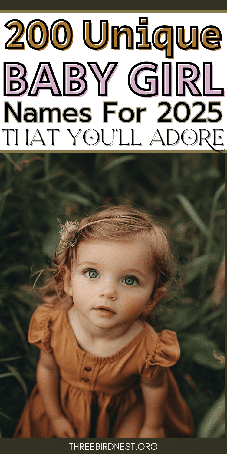 From Whimsy to Sophistication: 200 Stunning Girl Names - This Little Nest