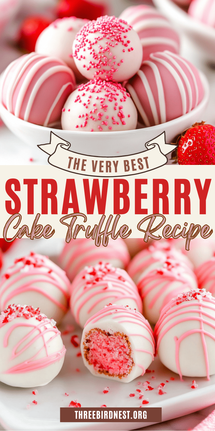 Strawberry Cake Truffles: The Perfect Mini Treat for Celebrations ...